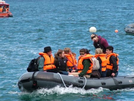 Transhipping Process to Great Blasket Island